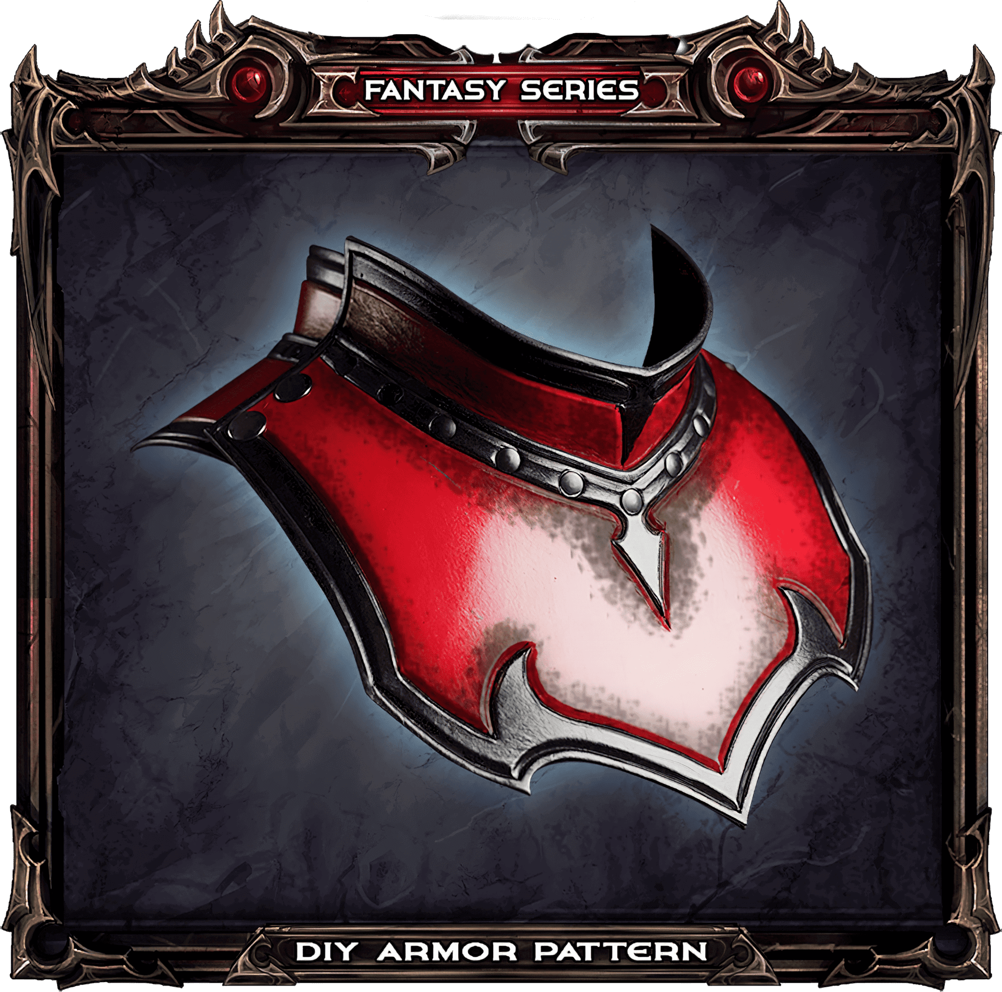 Fantasy Gorget Pattern | Prince Armory Academy