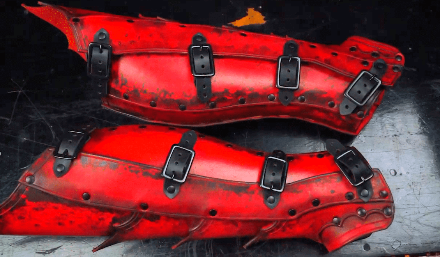 How to Make Fantasy Greaves | Leather Leg Armor Tutorial