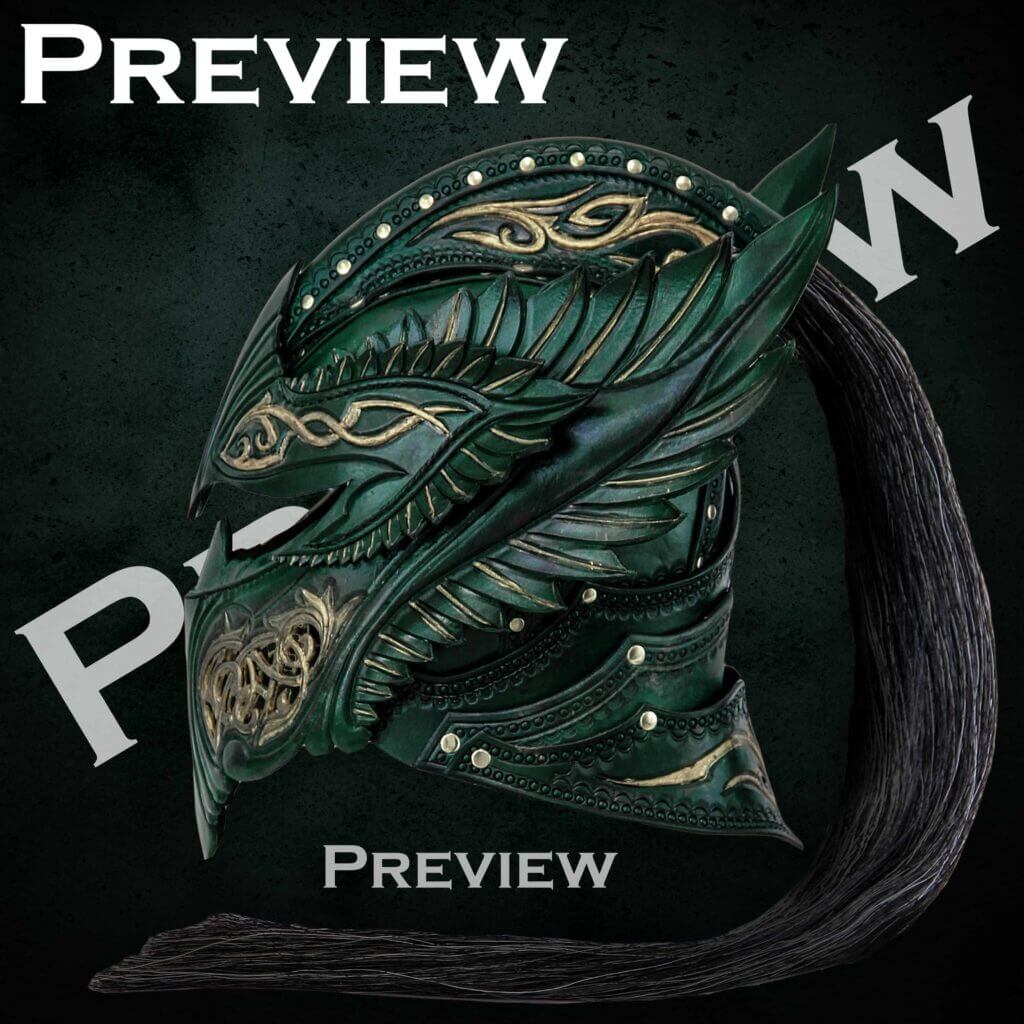 Elven Lord Helmet Pattern | Prince Armory Academy