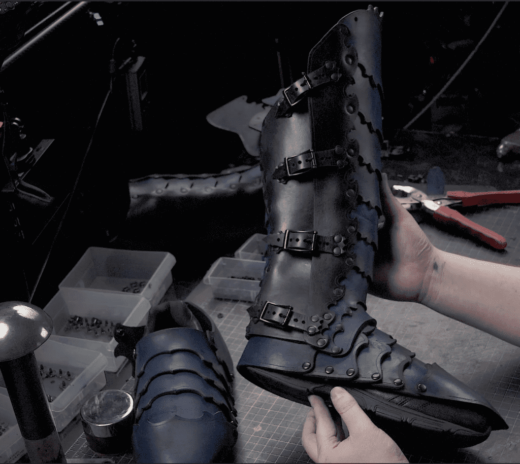 Imperial Knight Knees & Cuisses Pattern | Prince Armory Academy