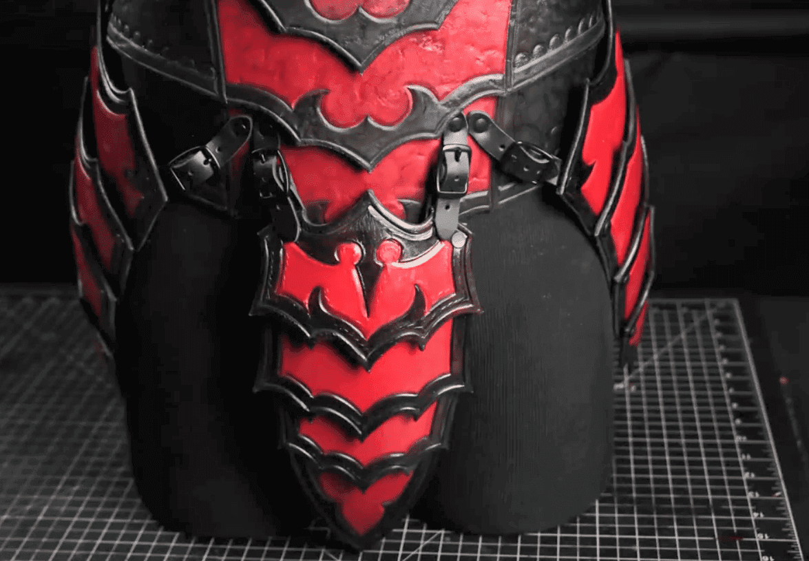 FANTASY TASSETS - How To Make Leather Thigh Armor - Templates ...