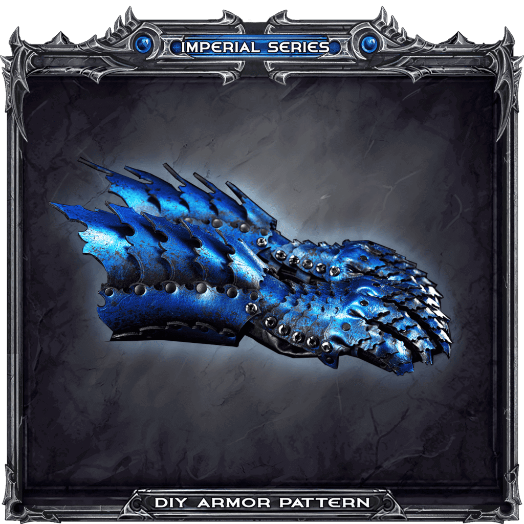 Imperial Knight Gauntlets Pattern | Prince Armory Academy