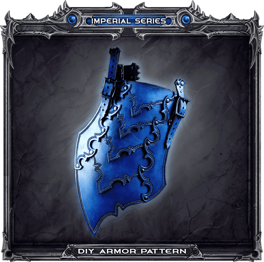 Imperial Knight Tassets Pattern | Prince Armory Academy