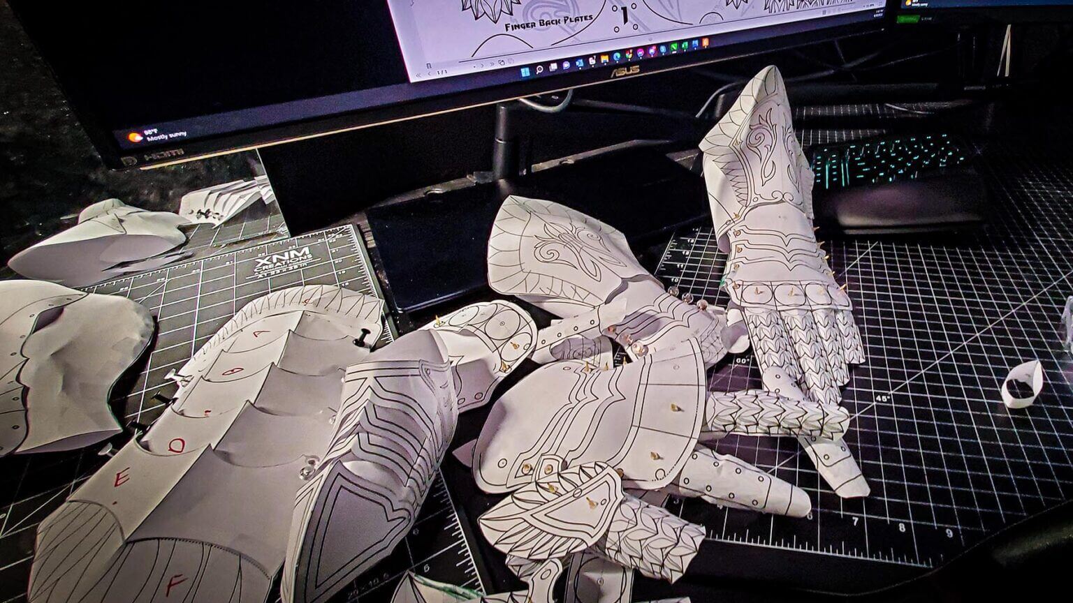 Leather Armor Patterns, Templates & tutorials - Prince Armory Academy