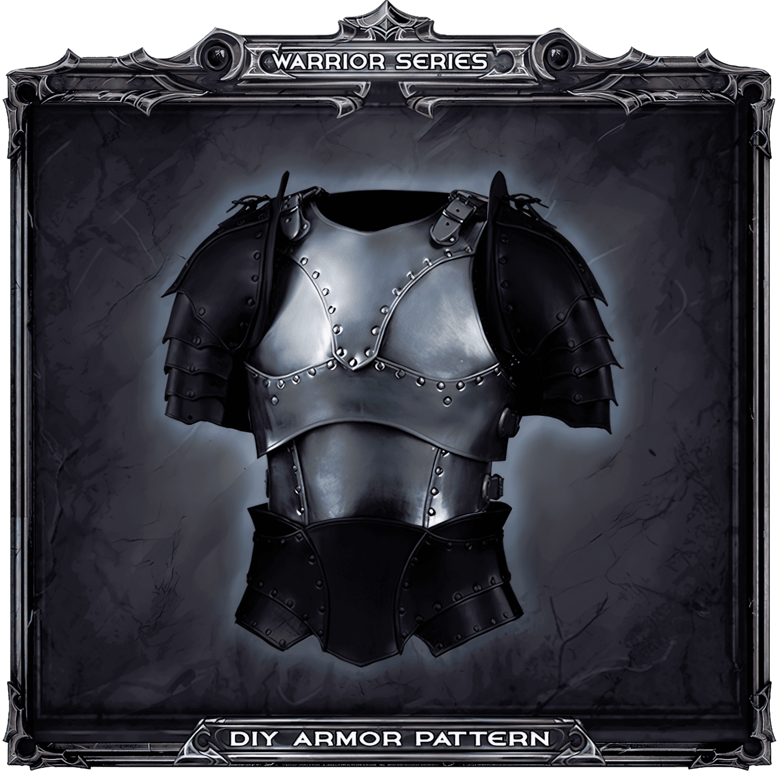 Warrior Breastplate Pattern | Beginner Armor Template