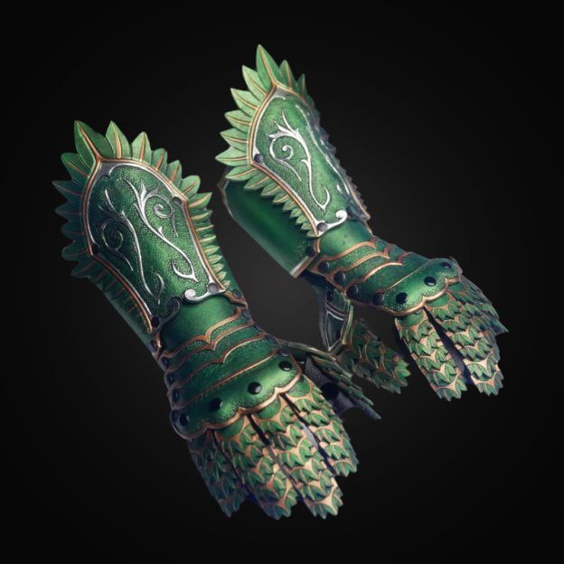 Elven Lord Gauntlets Pattern | Prince Armory Academy