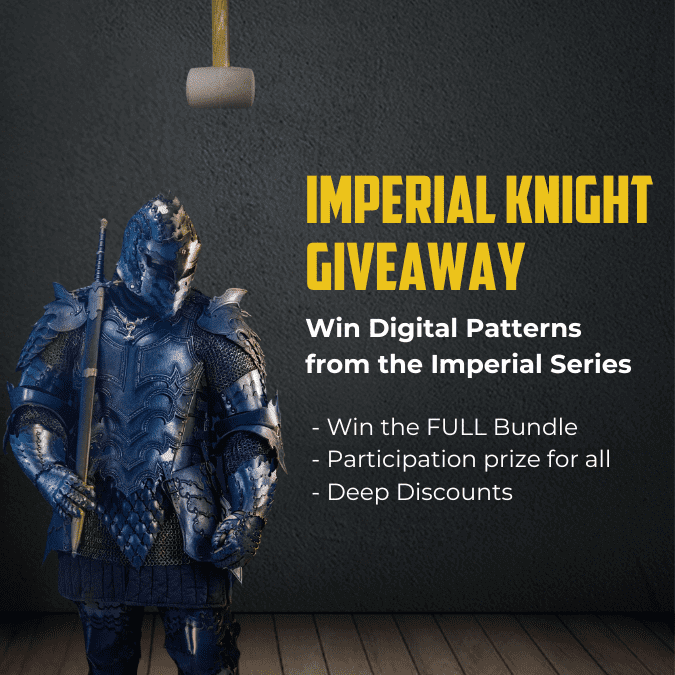 🔥 Win Digital Patterns from the Imperial Knight Series 🔥