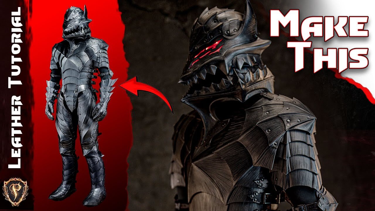 How to Make a Berserker Breastplate | Leather Armor Guide