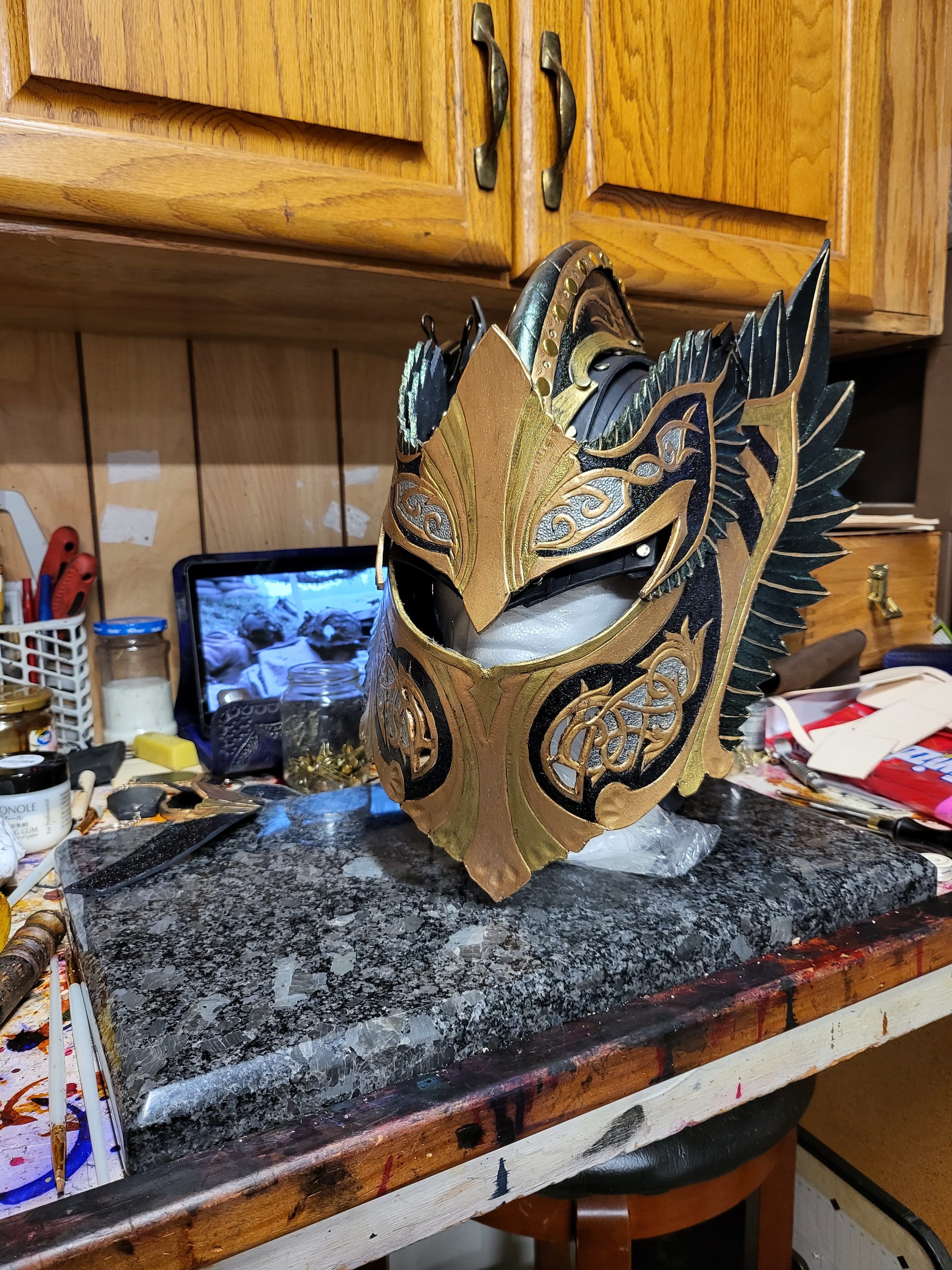 Elven Helmet Pattern | Prince Armory Academy