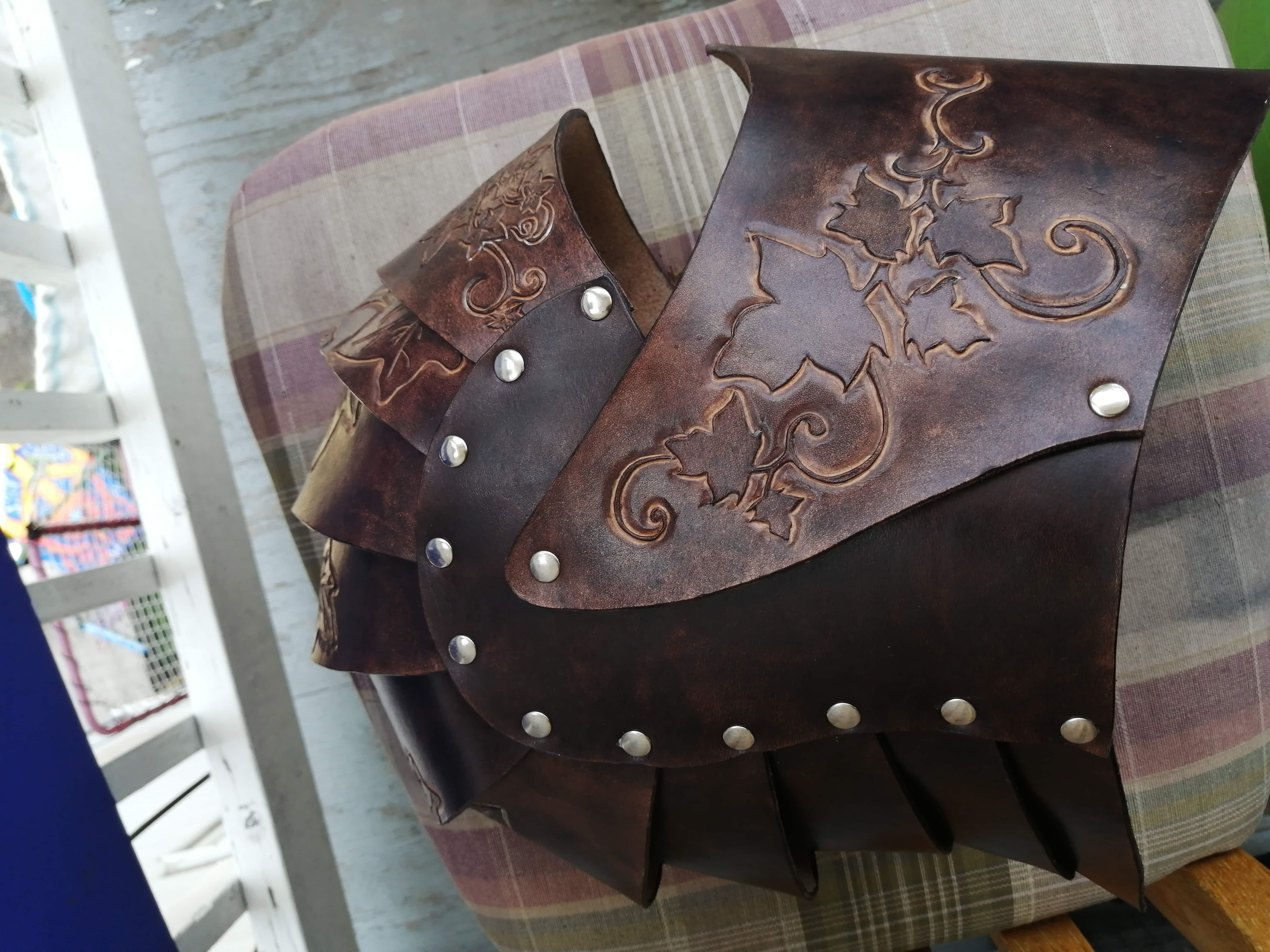 Leather Armor Patterns, Templates & tutorials - Prince Armory Academy