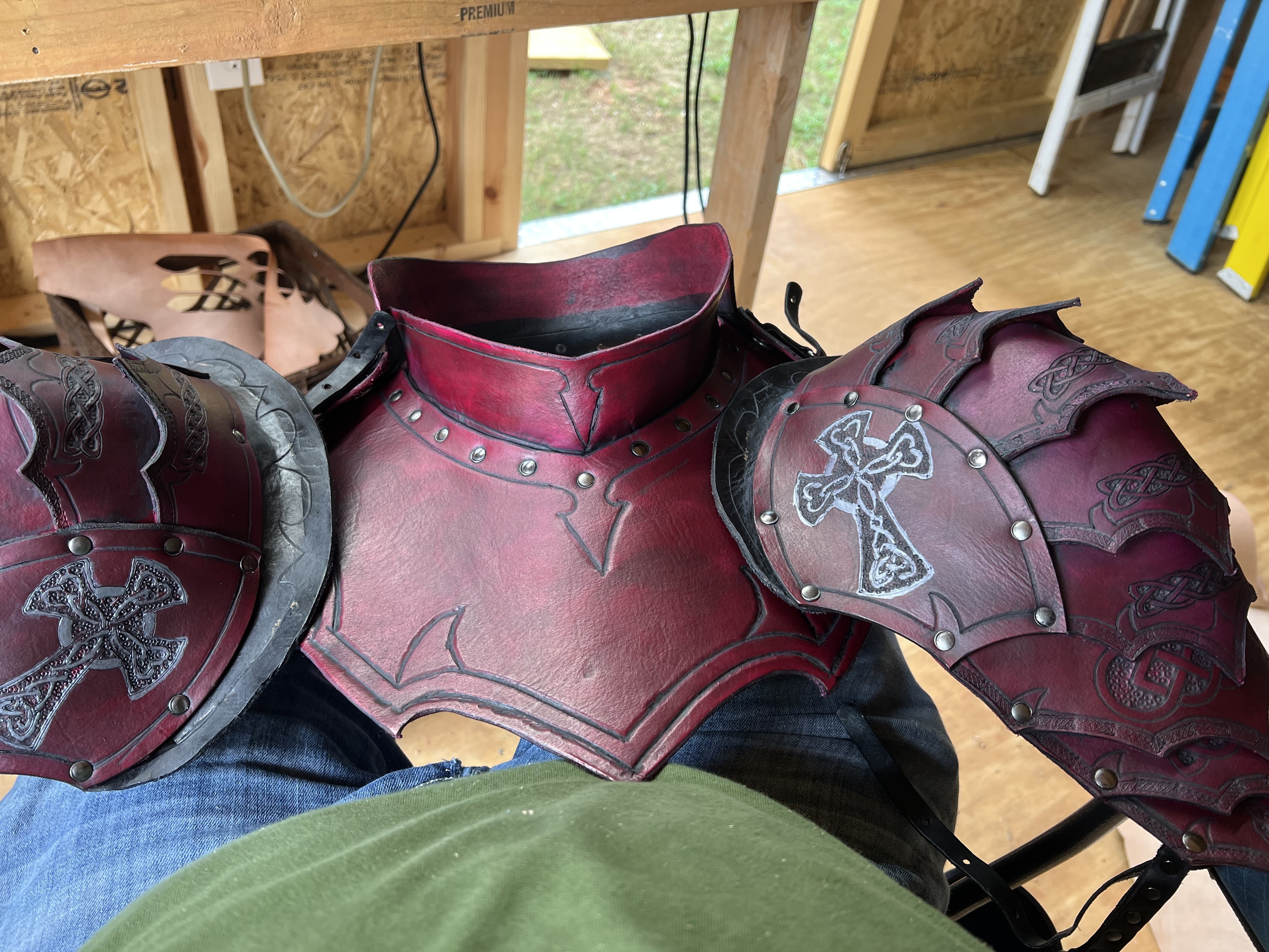 Fantasy Gorget Pattern | Prince Armory Academy